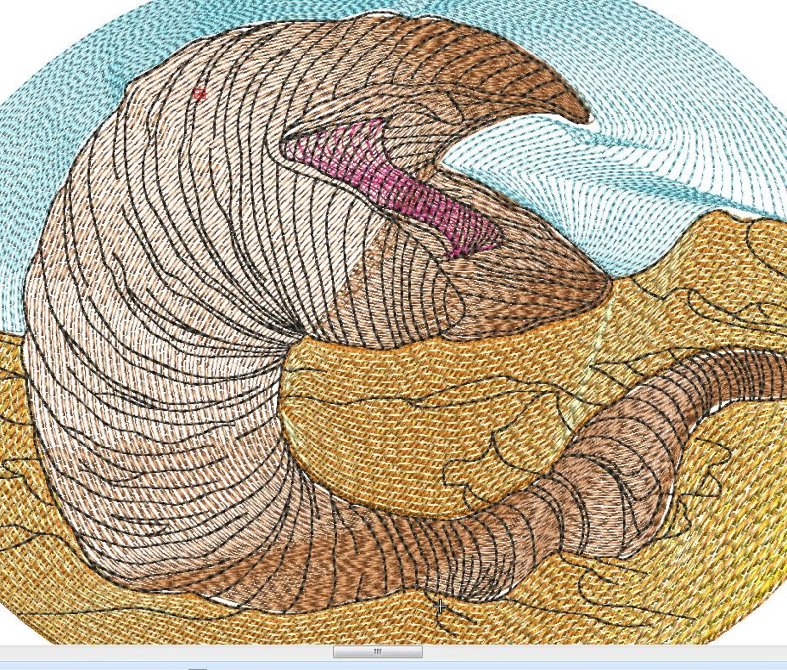 Dune Sand Worm Herbert Embroidery Digital Design - Etsy
