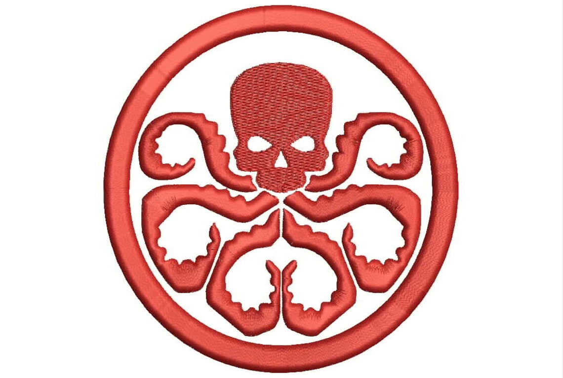 HYDRA Symbol Machine Embroidery Design - Etsy
