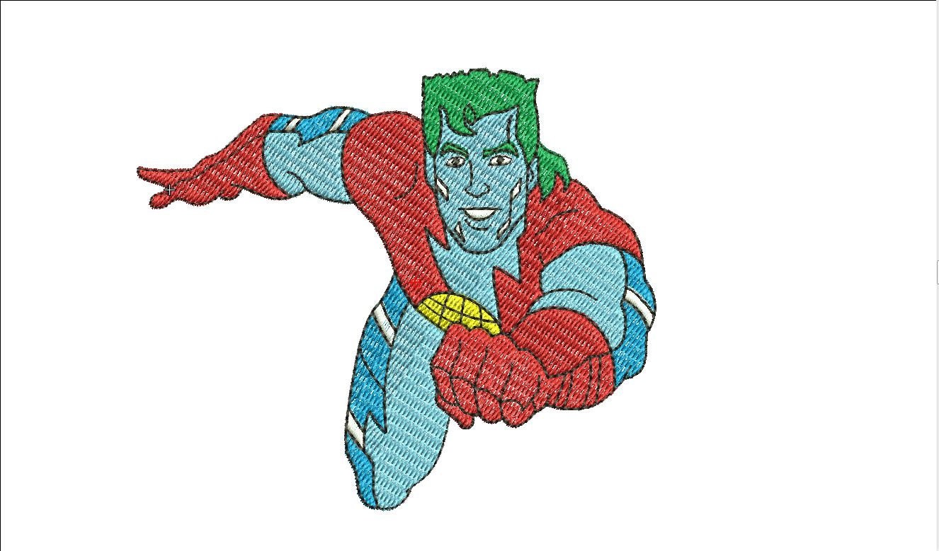 Captain Planet Coloring Pages