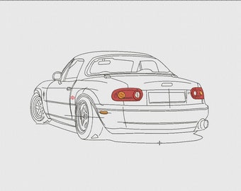 Miata Svg | Etsy