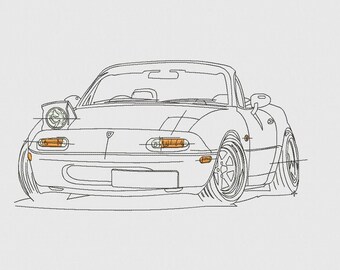 Miata Svg | Etsy