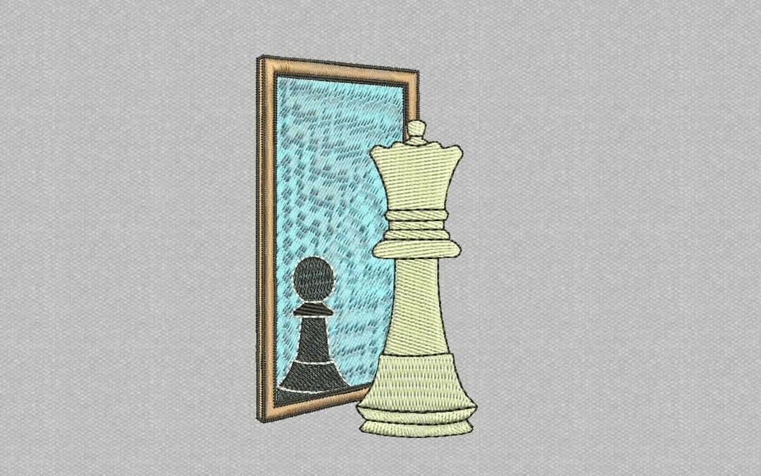 Chess Embroidery Design Digital - Etsy