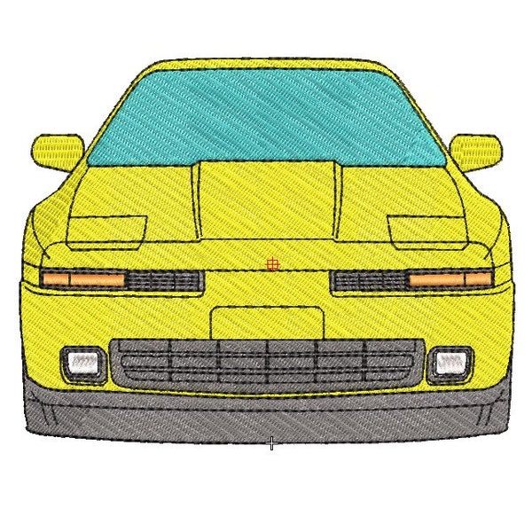 Toyota Supra Embroidery Design - Etsy
