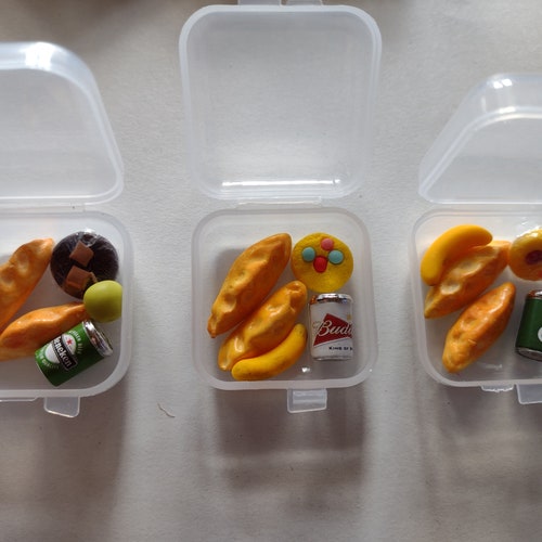 Mini Lunch Box for Dolls - Etsy UK