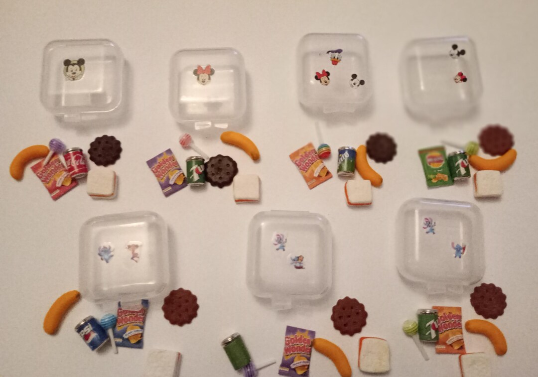 Mini Lunch Box for Dolls - Etsy UK