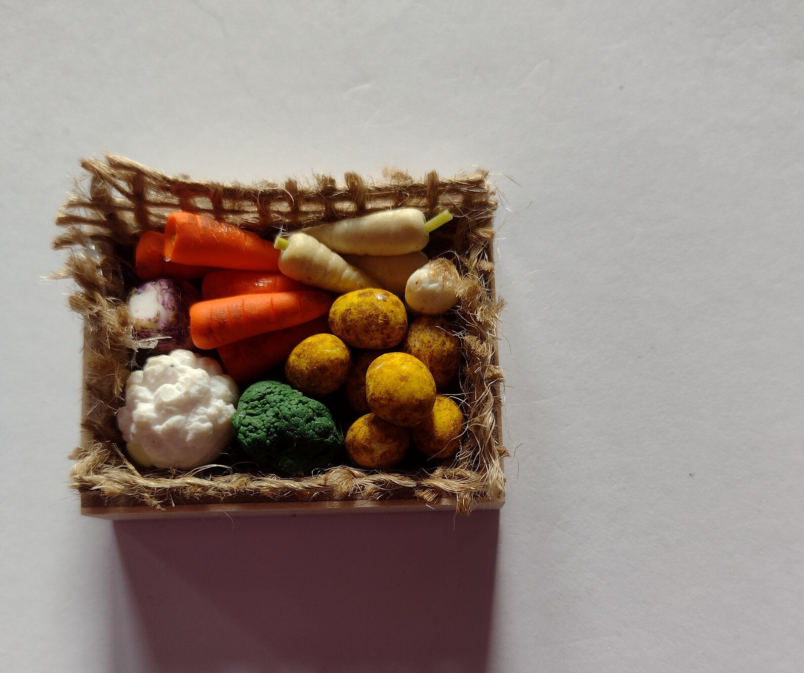 Miniature Boxes of Veg for Dolls House - Etsy UK