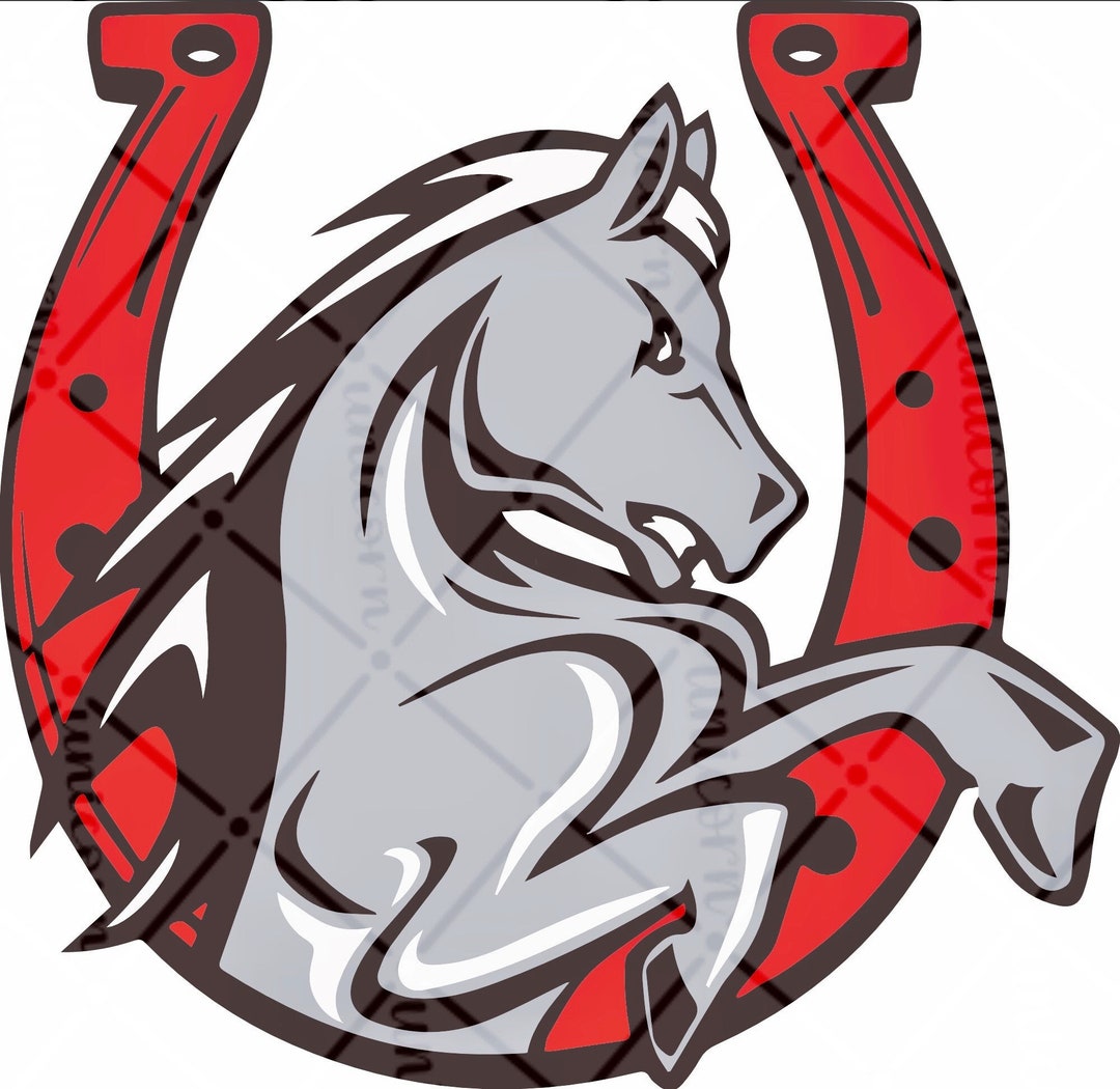 Bronco Horseshoe SVG File INSTANT DOWNLOAD - Etsy