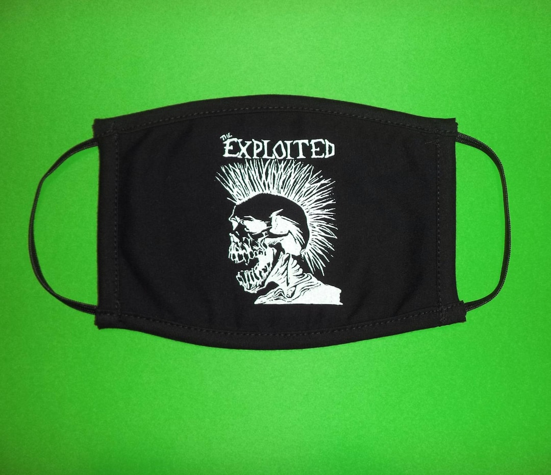 Face Mask-punk Mask-anarchy Mask-punk Band Mask-reusable Mask-antifa ...