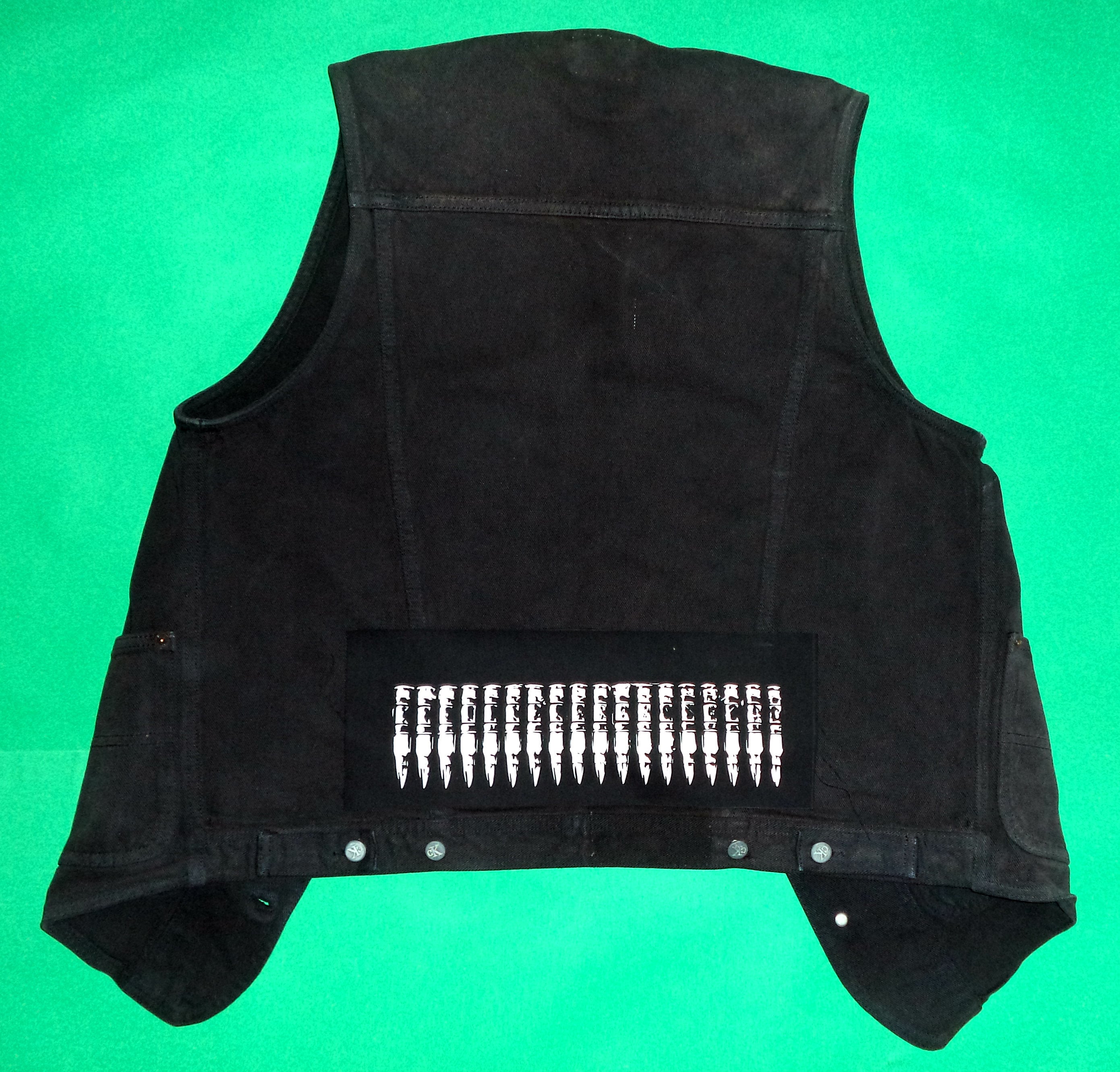 Bullet Belt Back Patch-punk Patches-punk Bands-anarchy - Etsy