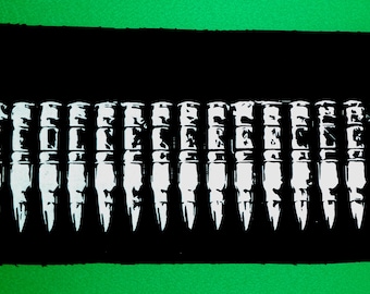 Bullet Belt Patch - Etsy