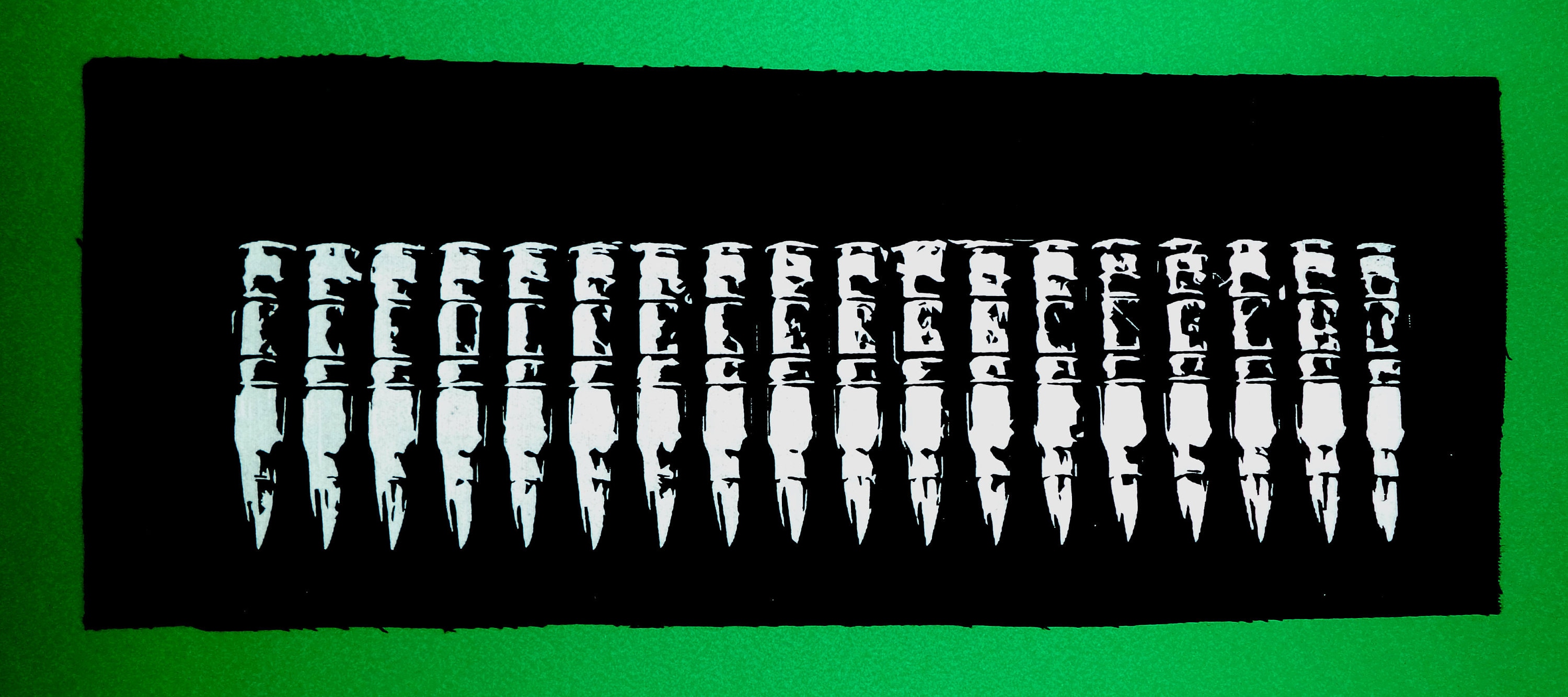 Bullet Belt Back Patch-punk Patches-punk Bands-anarchy - Etsy