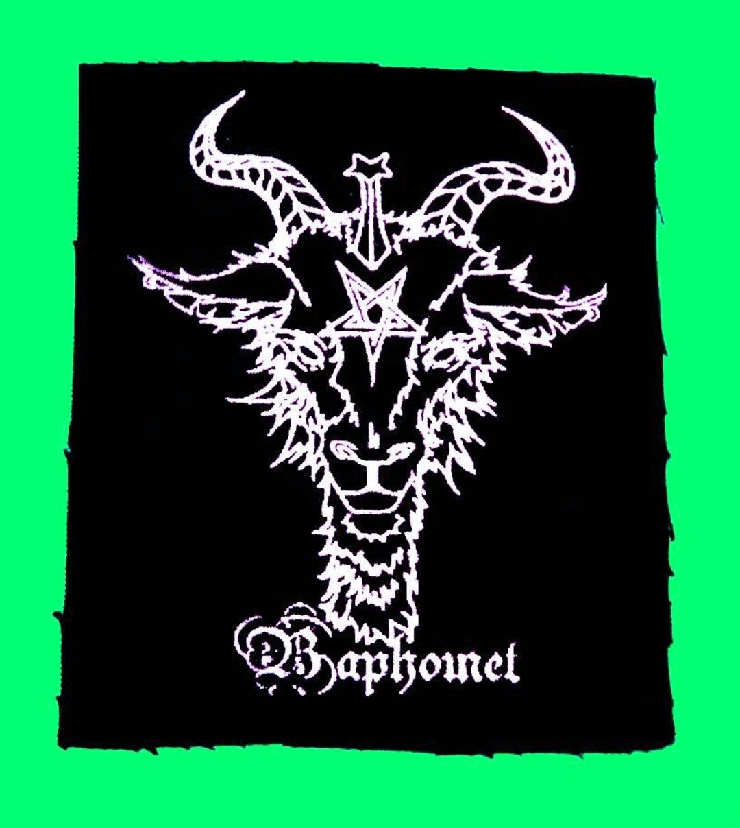 Baphomet,punk Patches,punk Accessories,antifa Patches,political Patch ...