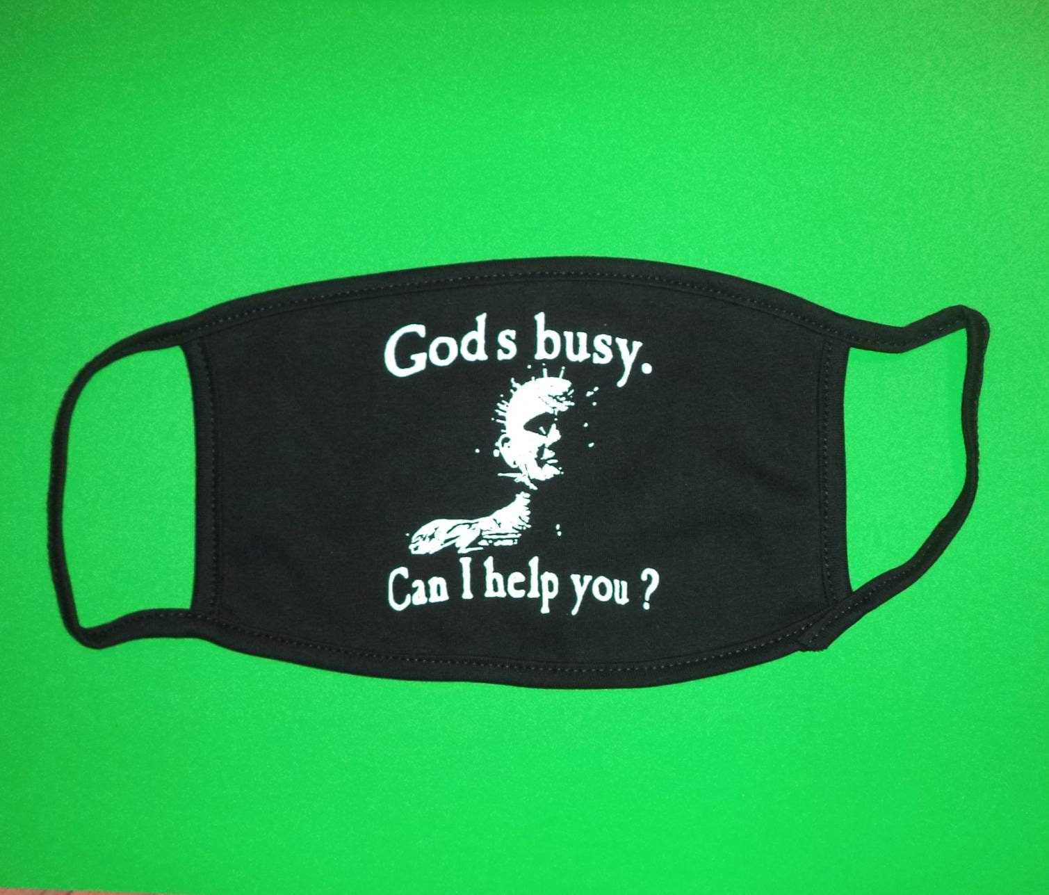 Pinhead-face mask-punk mask-anarchy mask-Personalized Gift | Etsy