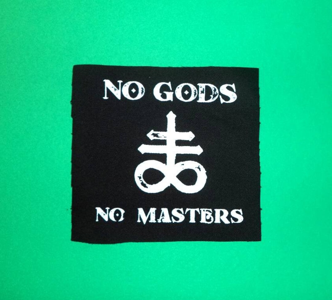 Leviathan Cross Patch-punk Patches-punk Bands-antifa Patch-political ...