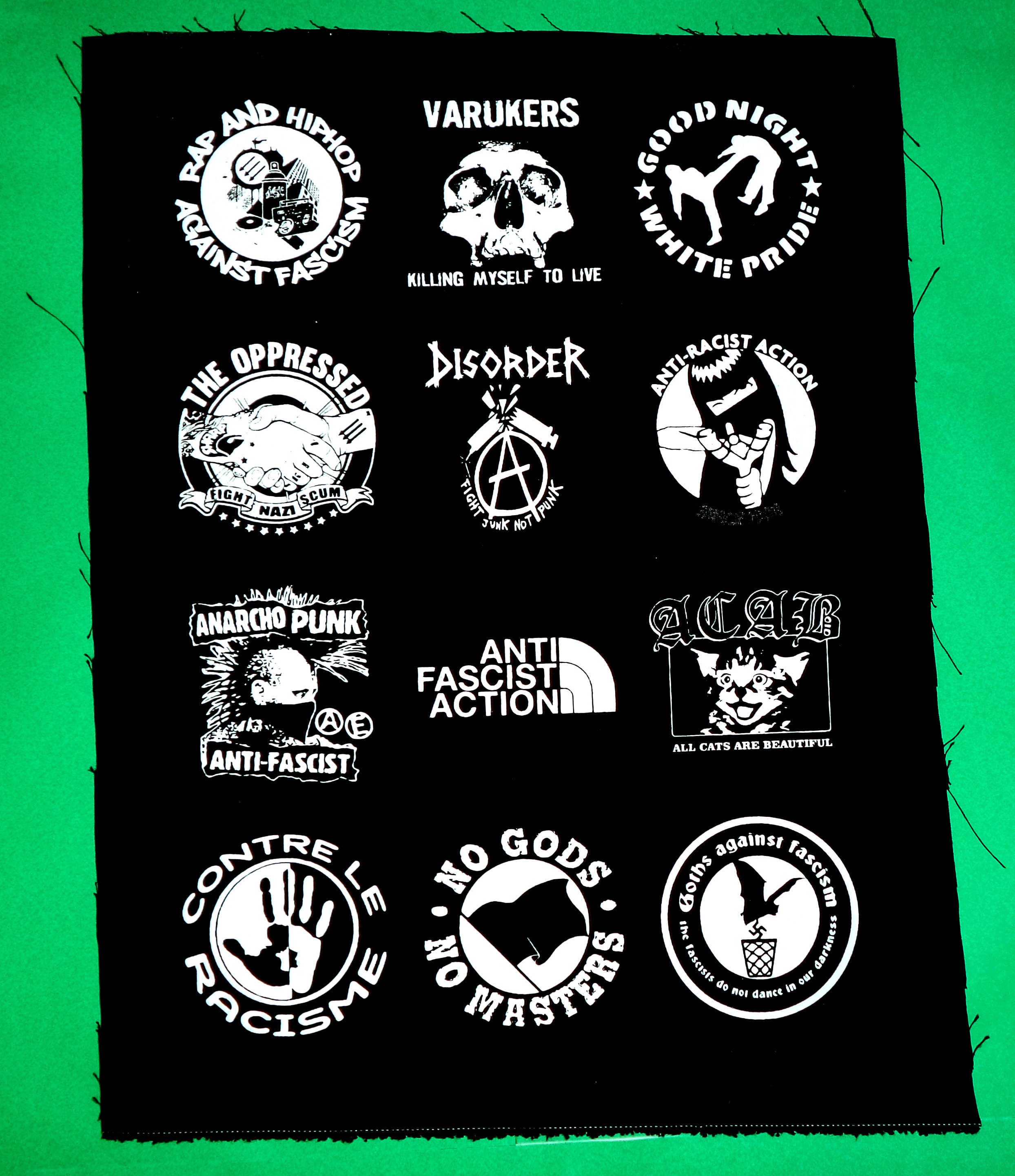 Punk Patches-punk Bands-punk Patches Set-antifa - Etsy Canada Punk Patches-punk Bands-punk Patches Set-antifa - Etsy Canada