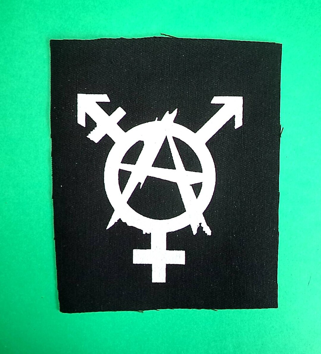 LGBTQ Patch,transgender Symbol,no Terfs,trans Equallity,punk Patches ...