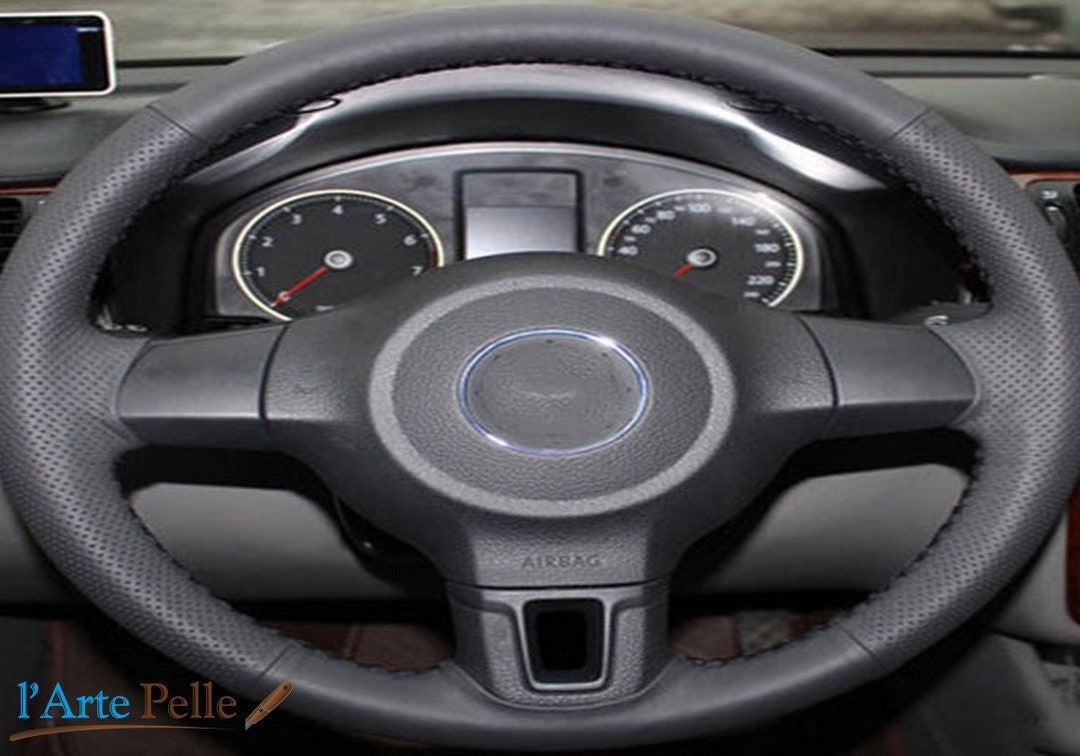 Wheel Cover for Polo 6R Volkswagen Genuine Leather Etsy
