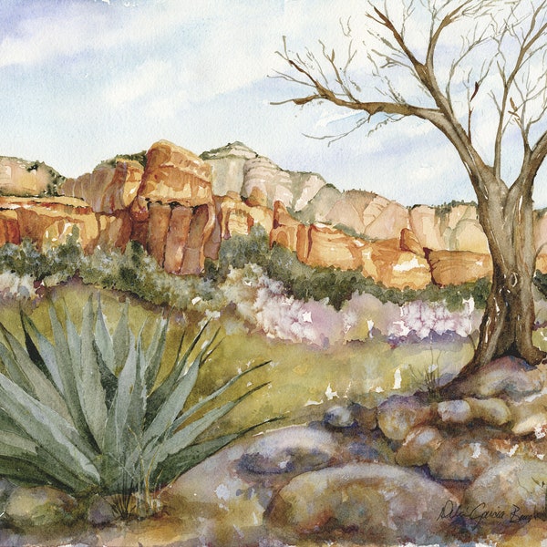 Sedona Landscape - Etsy