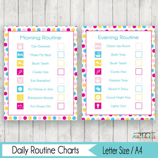 Family Home Evening Chart - Etsy