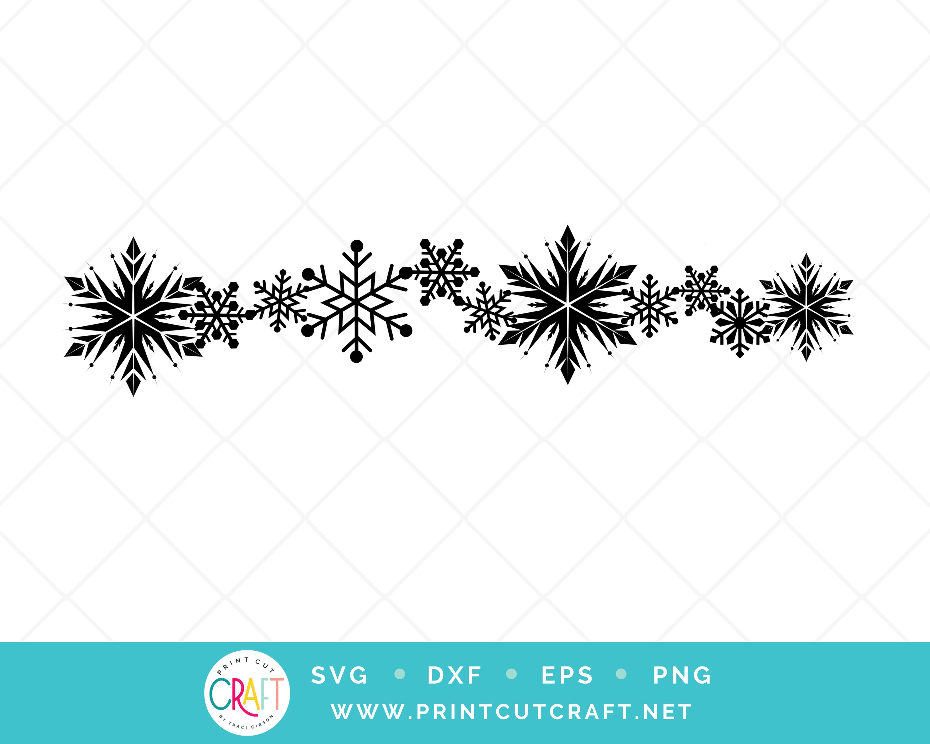 Snowflake Banner Png