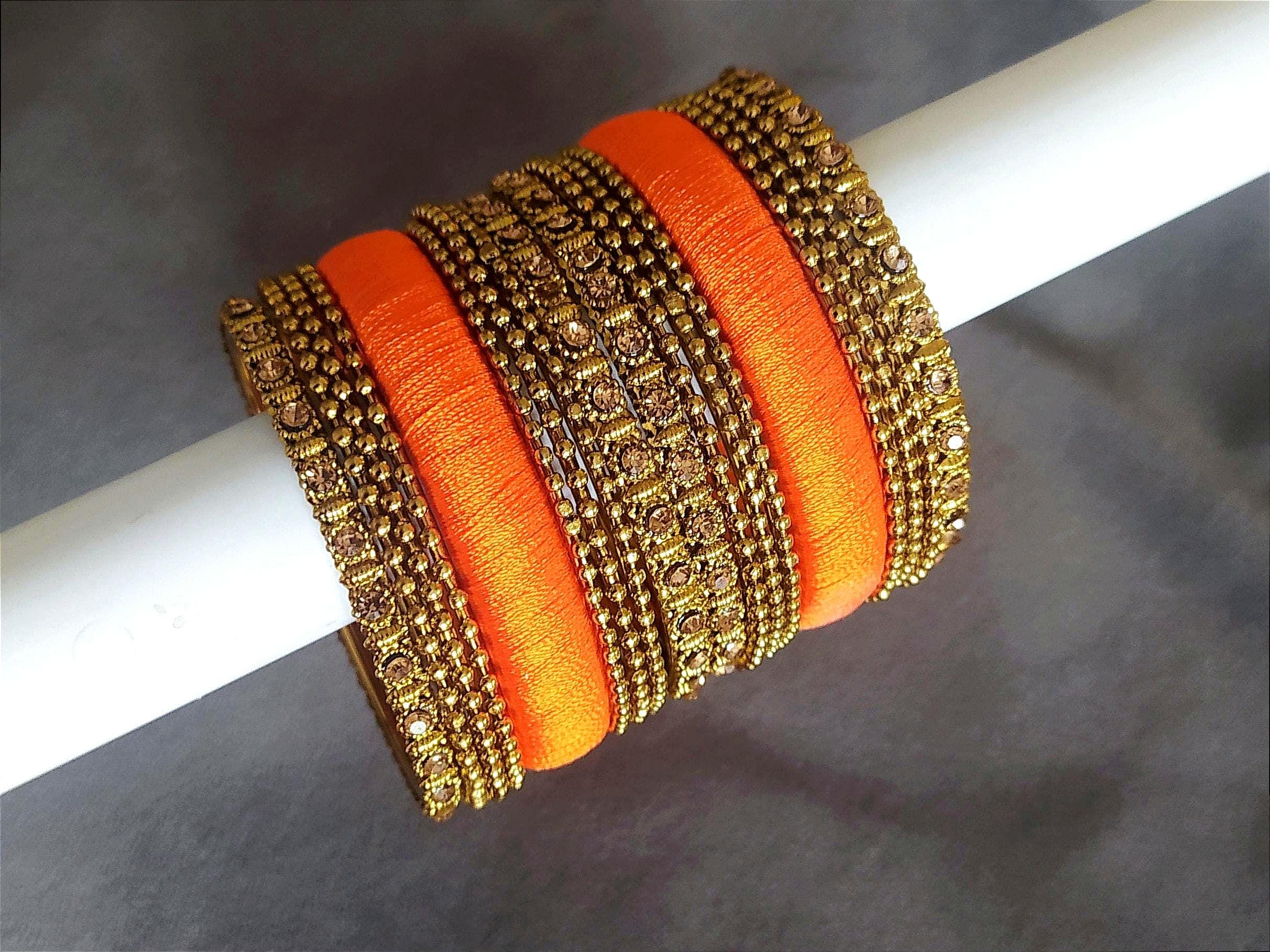 Buy Resham Bangles Online In India Etsy India