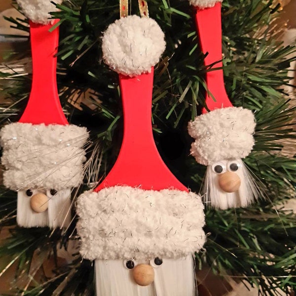 Paint Brush Santa Ornament - Etsy