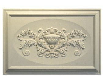 Relief Carved Grape Limestone Backsplash 16" X 24" Tile Insert - Etsy