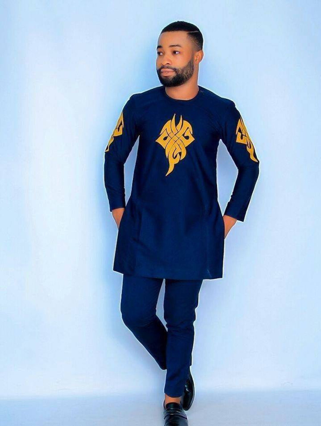 Agbada African Mens Clothings, Wedding Attire Suits Aso Oke Ebi ...