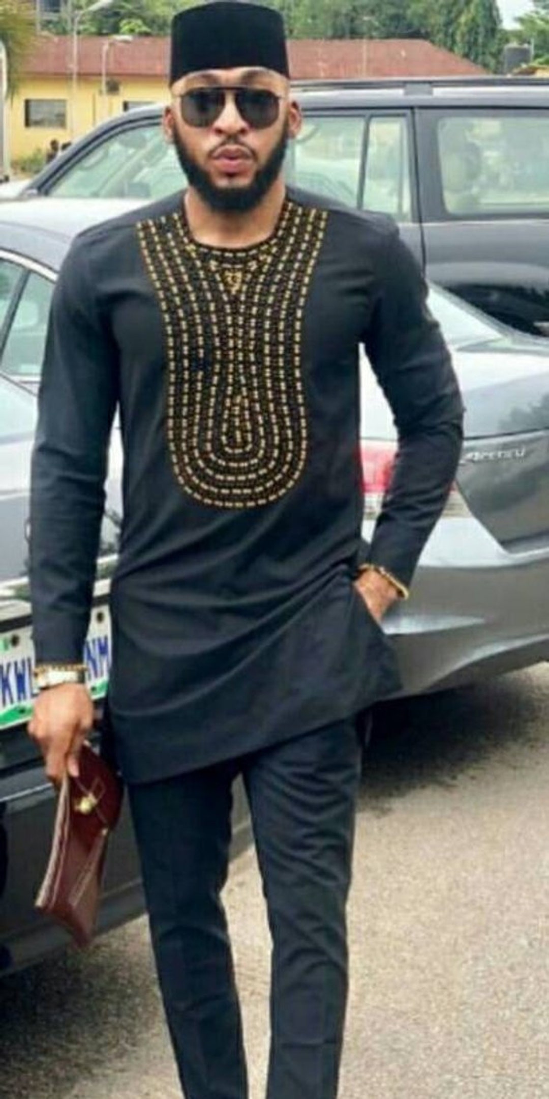 Custom African Men's Clothings Fashions/ Easter Wedding Suit Dashiki ...