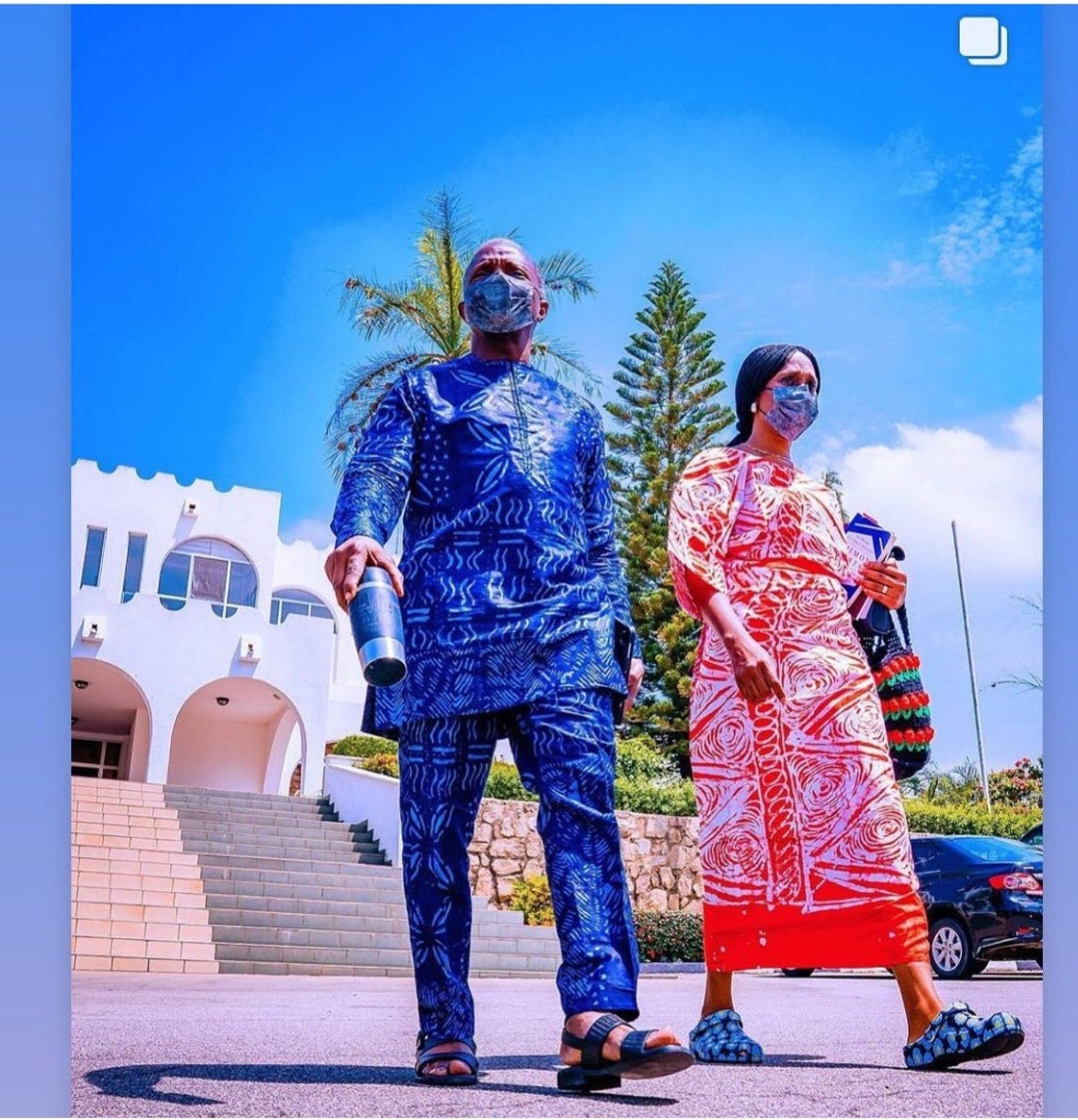 Adire Gown Styles, Adire Styles for Women, Adire Kaftan Styles, Adire ...