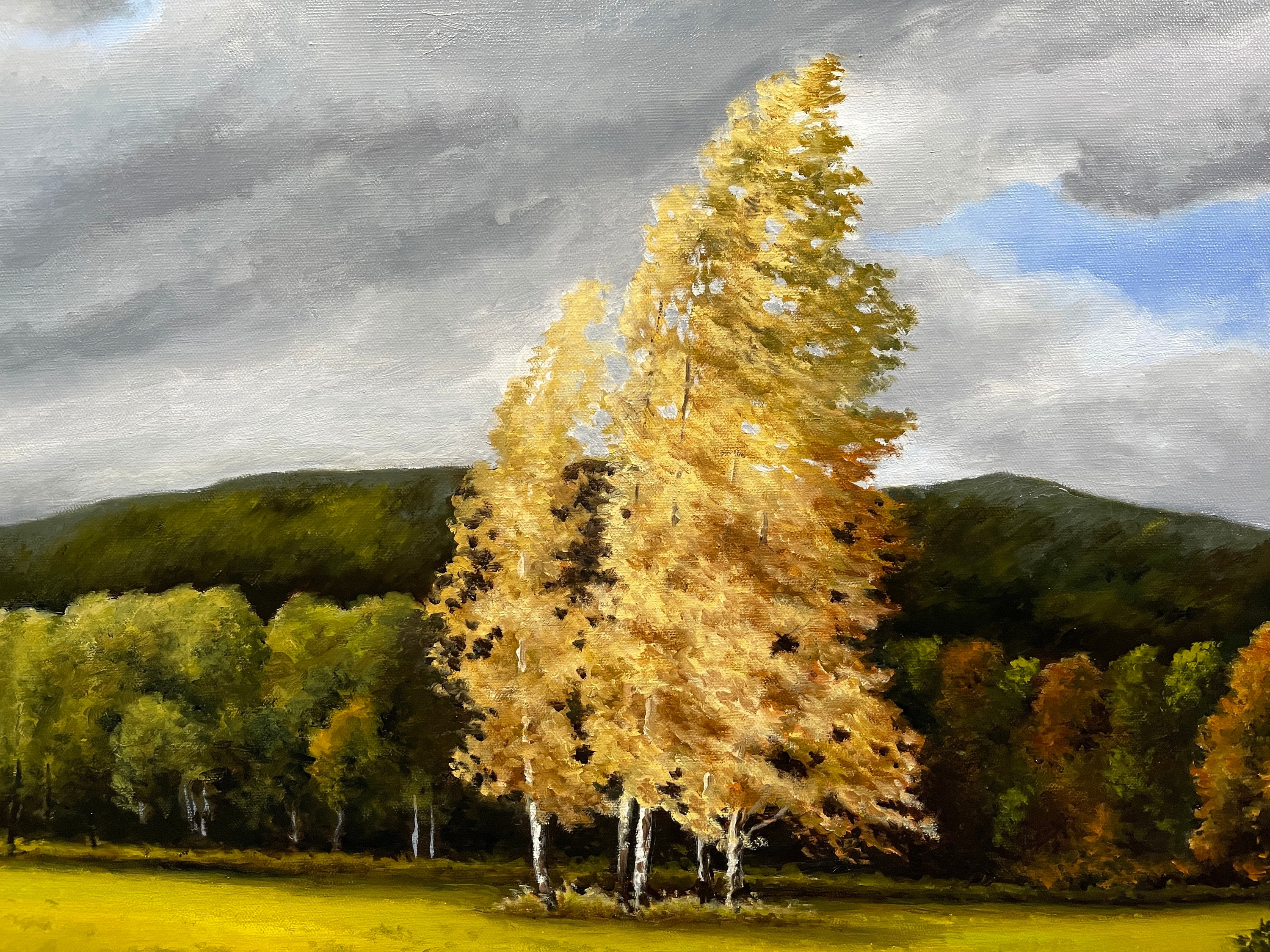 Windy Day, Oil Painting on Canvas, Original Paintings, Classic ...