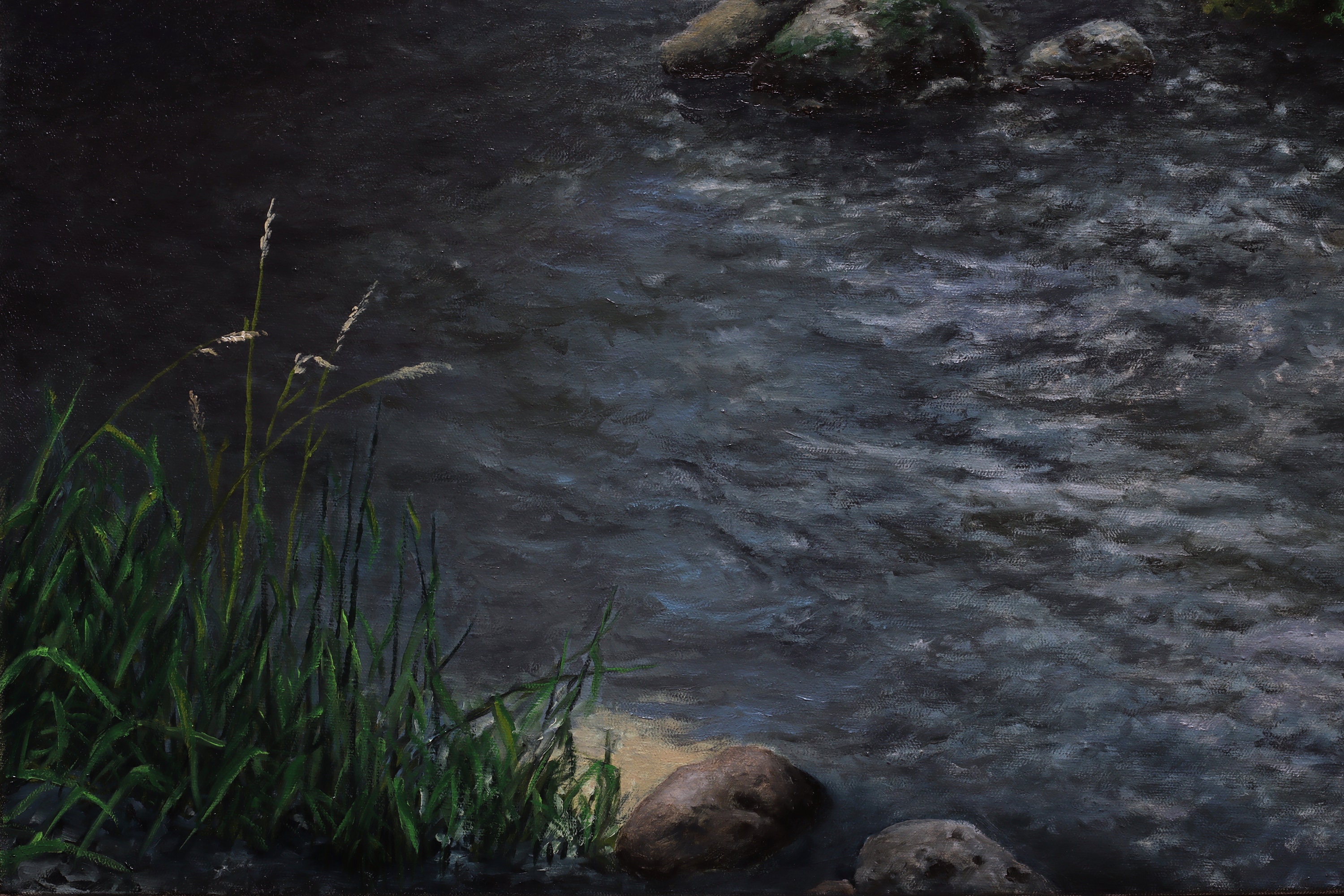 The Seasons. Spring, Classic Realism, Oil Painting on Canvas, Landscape ...