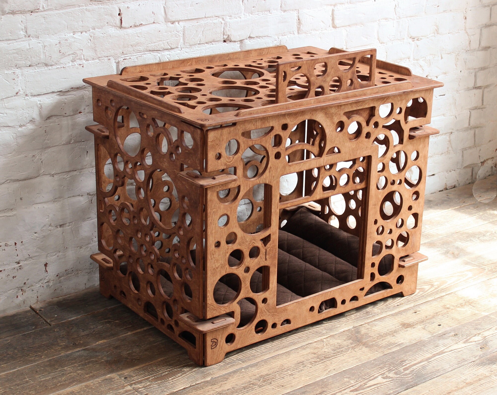Dog Kennel Small Dog Crate Wooden Dog Crates Indoor Dog - Etsy Canada