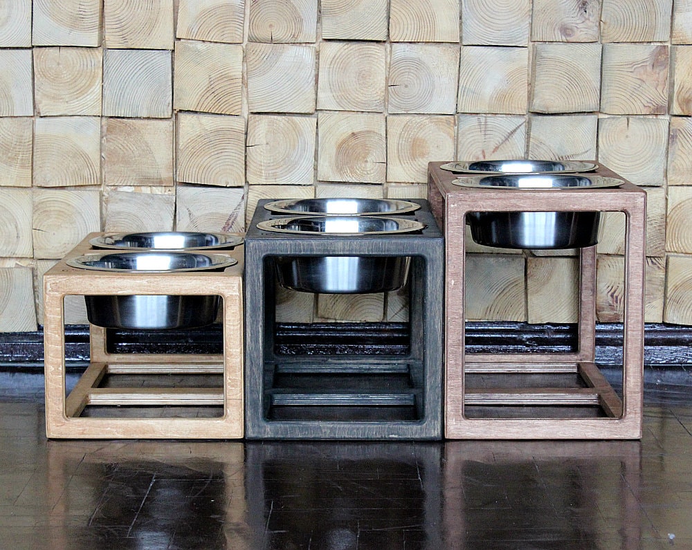 Designer Dog Bowls - Etsy