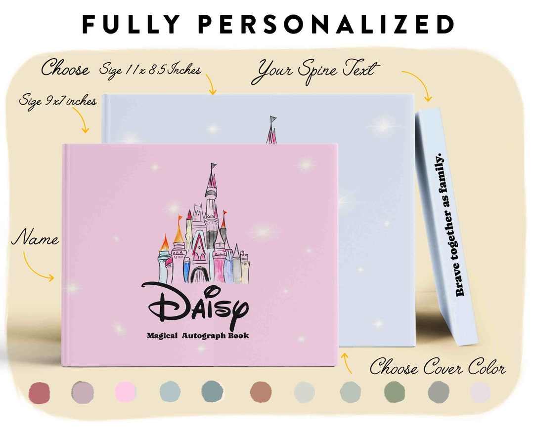 Signature Journey Journal - Personalized Autograph Book for Your ...