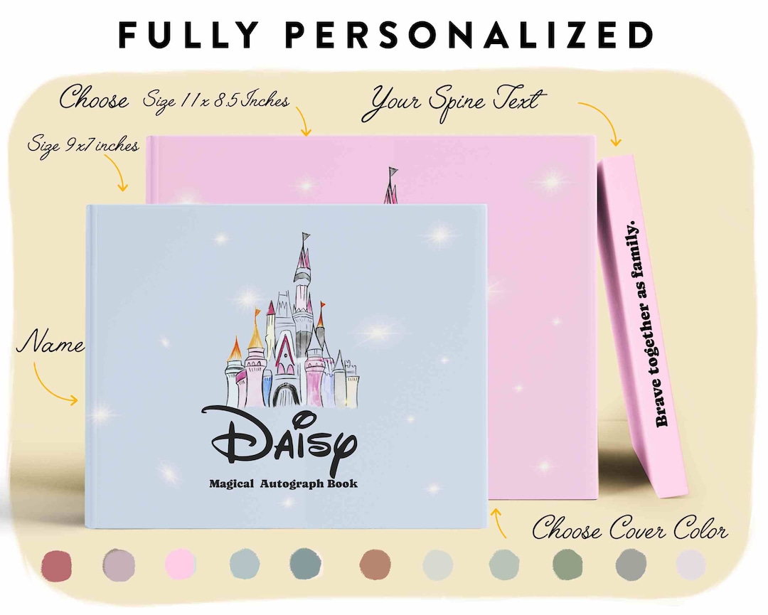 Signature Journey Journal - Personalized Autograph Book for Your ...