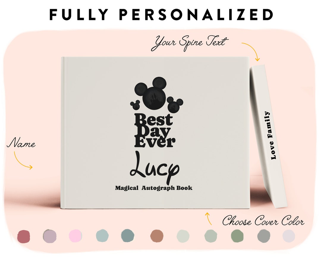 Signature Journey Journal - Personalized Autograph Book for Your ...