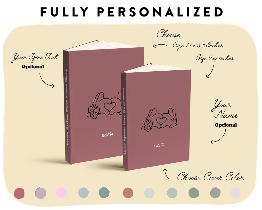 Personalized Autograph Book: Fairytale Theme, Recycled Paper - Etsy