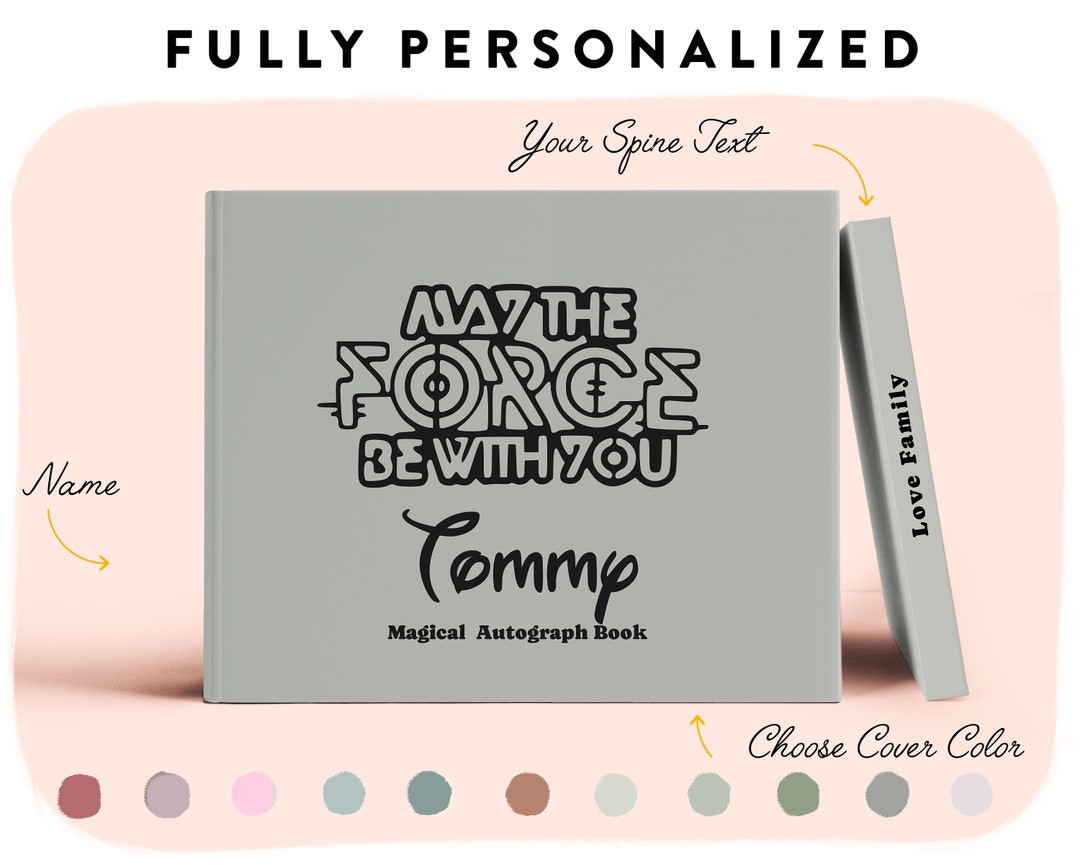 Memorable Signature Diary - Personalized Autograph Book for Your ...