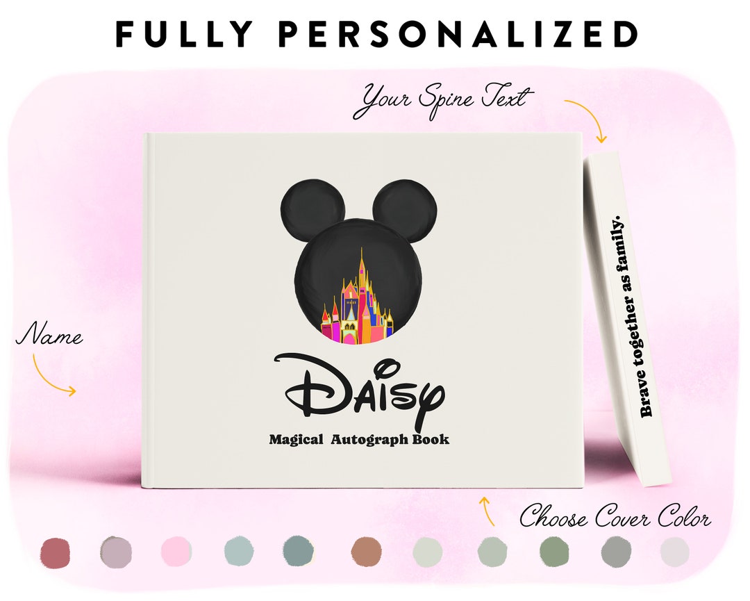 Mnsshp Party Autograph Book Personalized - Etsy