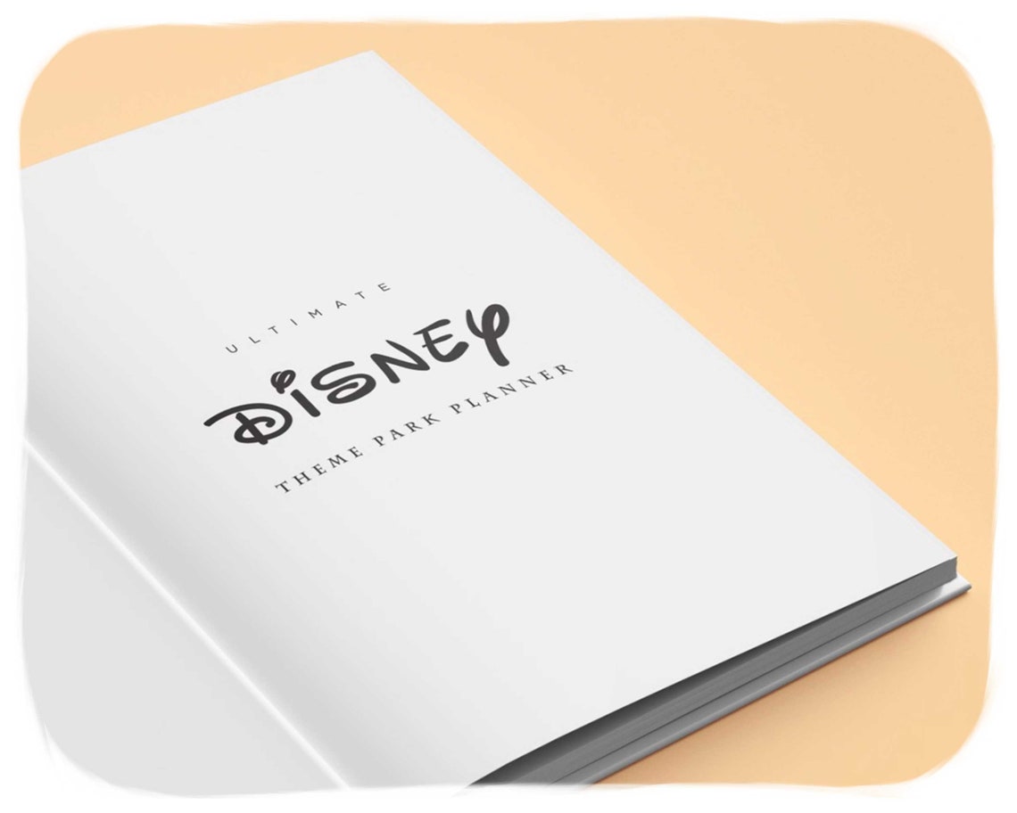 Disney Agenda Disney Agenda Personalized Planner - Etsy