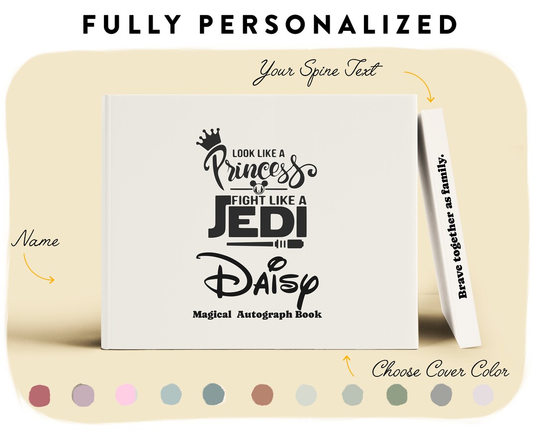 Personalized Autograph Book: Theme Park Keepsake - Etsy