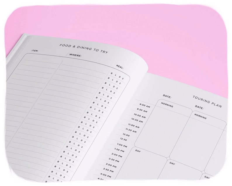 Universal Studios Disney Magical Planner - Etsy