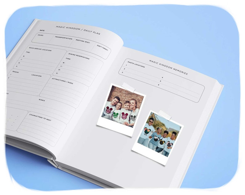 Disney Agenda Disney Agenda Personalized Planner - Etsy