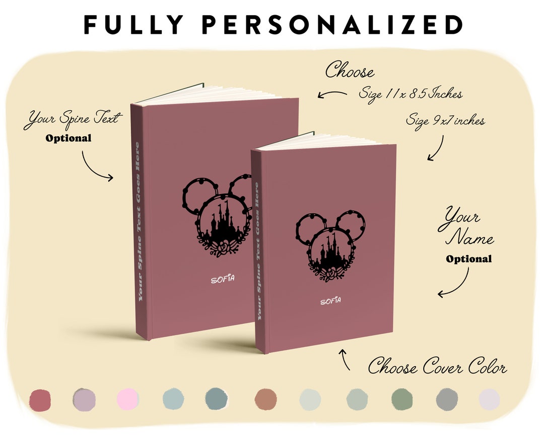 Enchanted Castle Personalized Autograph Book: Theme Park Keepsake - Etsy