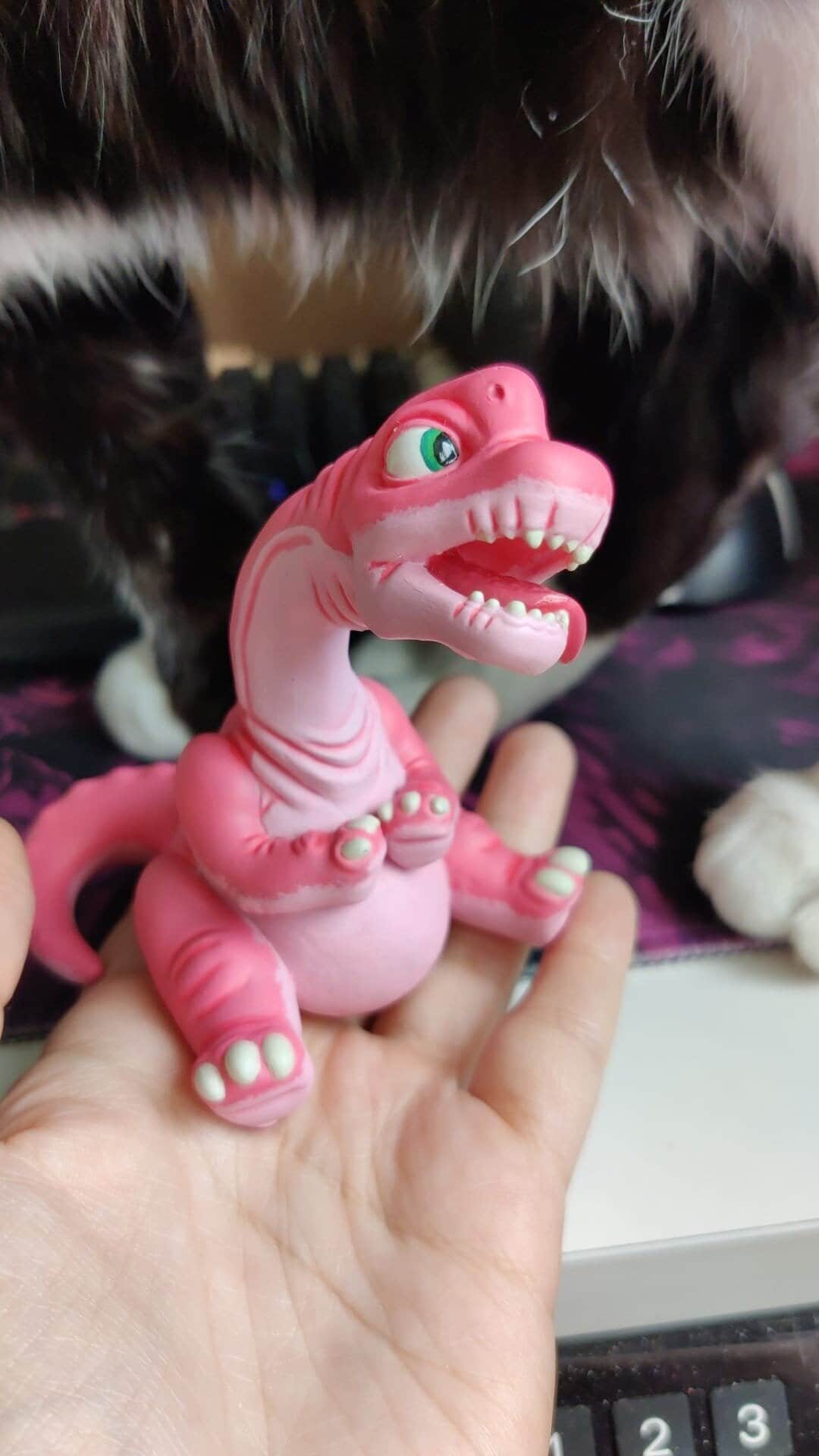BABY BRACHIO - Baby Pink Brachiosaurus Dinosaur, STL File for 3D ...