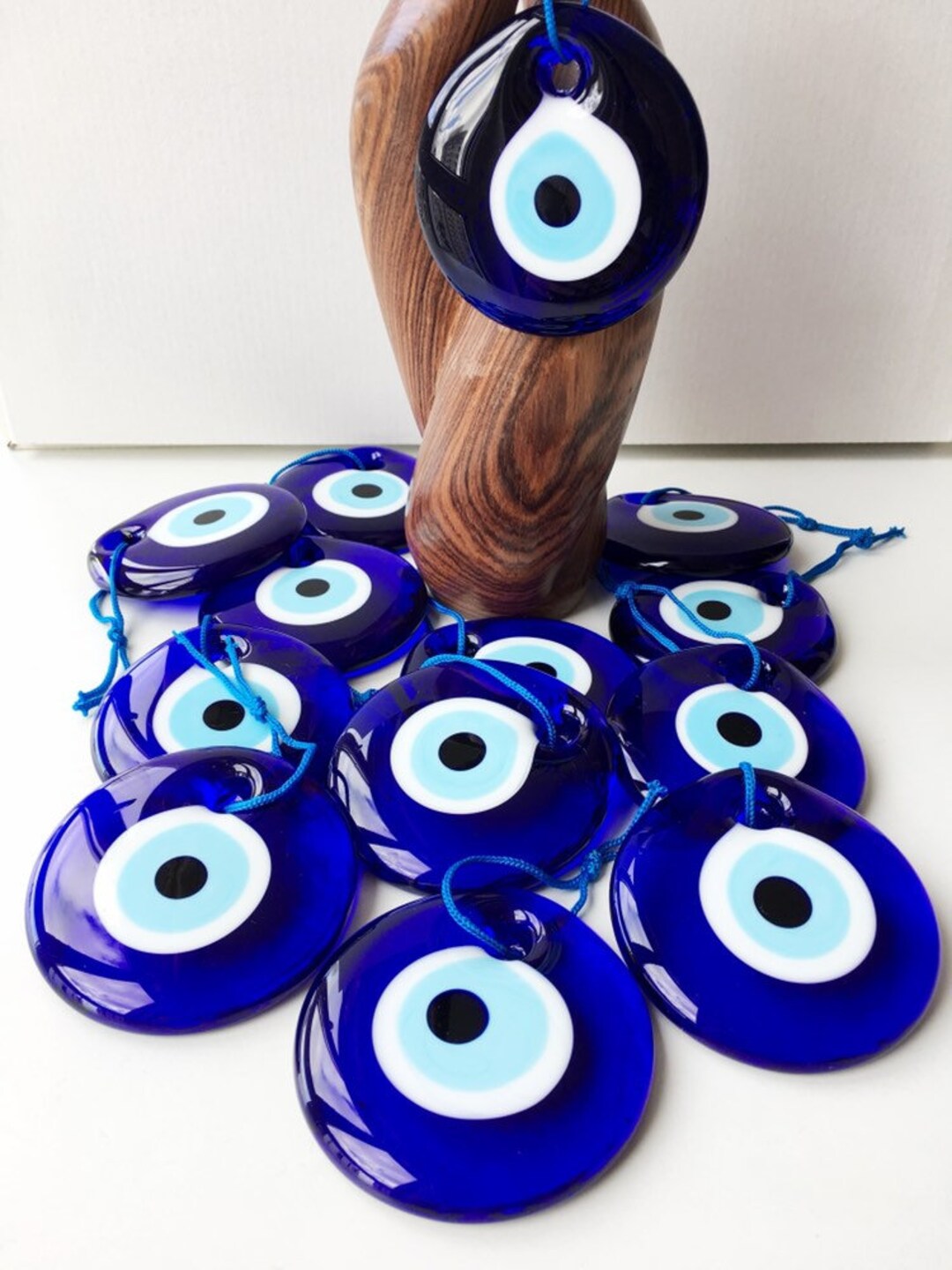 Blue Evil Eye Bead, 3 Pcs, Evil Eye Wedding Favors, Greek Wedding Gift ...