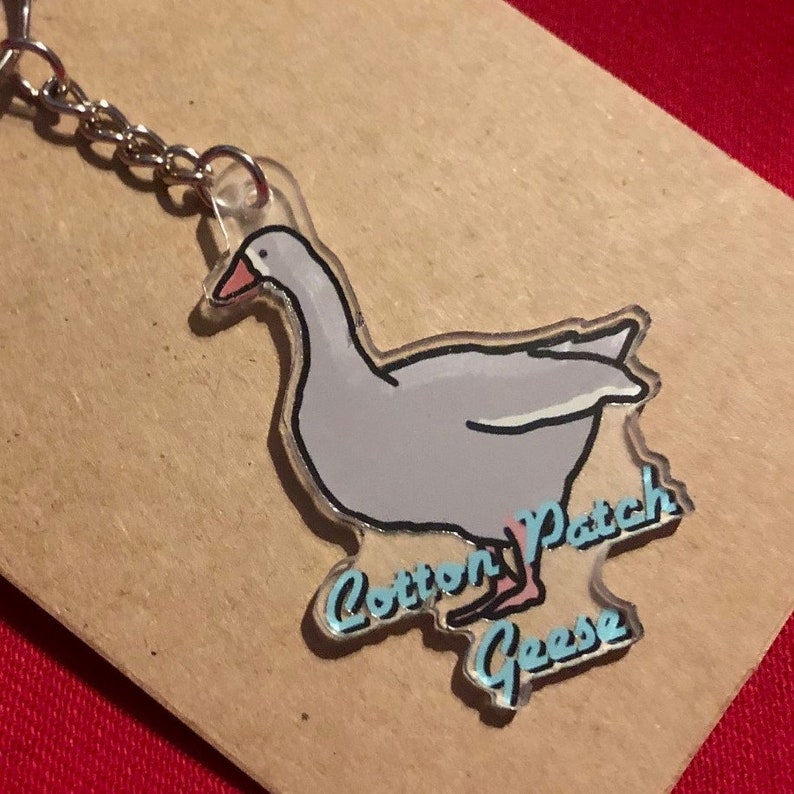 Goose Keychain Endangered Cotton Patch Goose Charm Southern Heritage ...