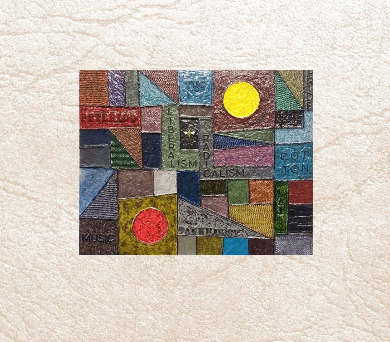 Mister Klee Goes to Manchester Original Abstract Art Collage - Etsy