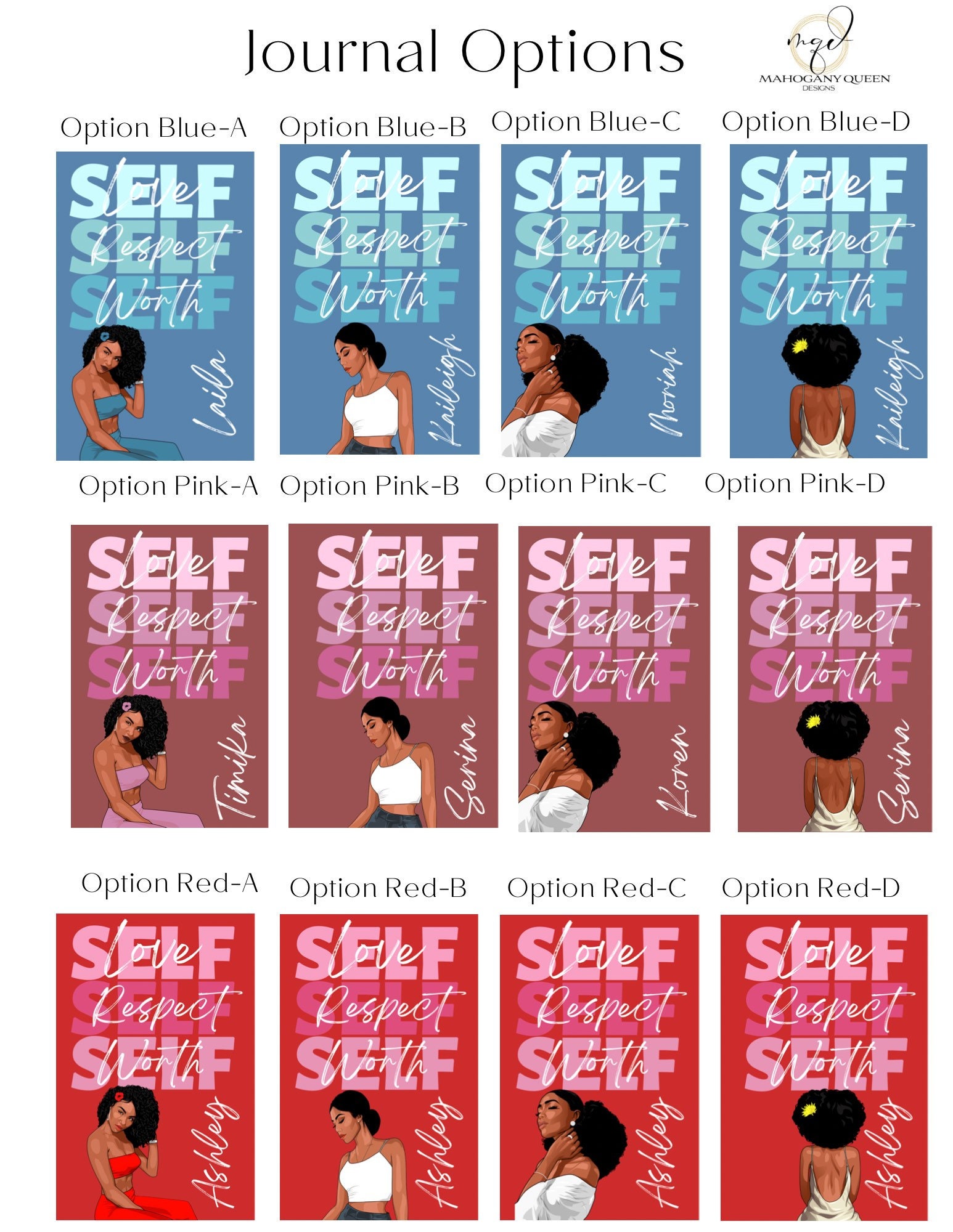 Personalized Journal Self Love Custom Journal Custom - Etsy